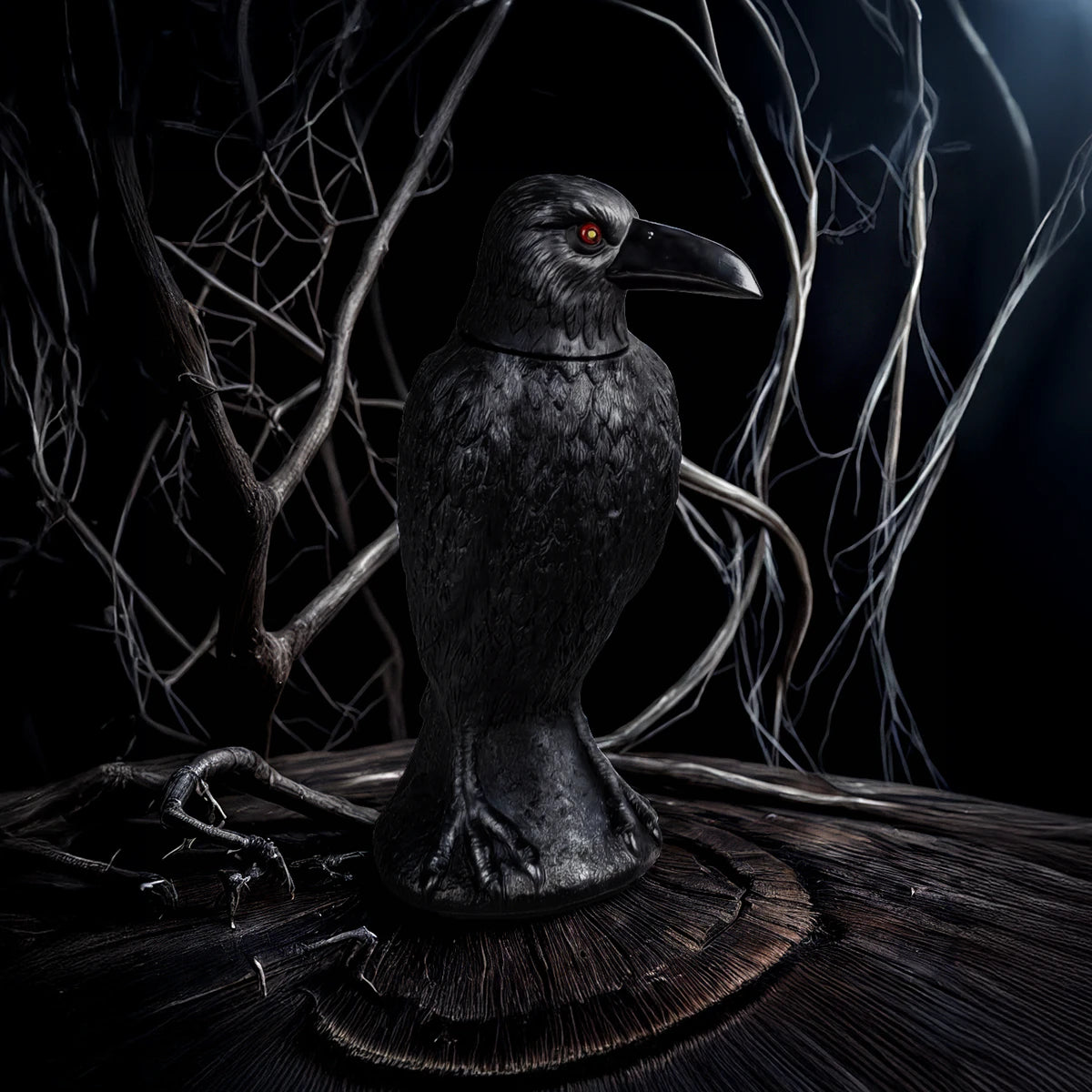 Cuervo Animado con Luz y Sonido Halloween – Frank & Mortis